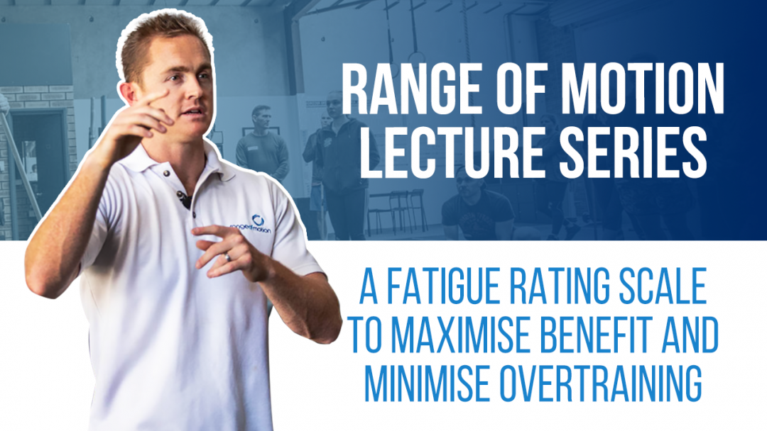 A Fatigue Rating Scale to Maximise Benefit and Minimise Overtraining ...