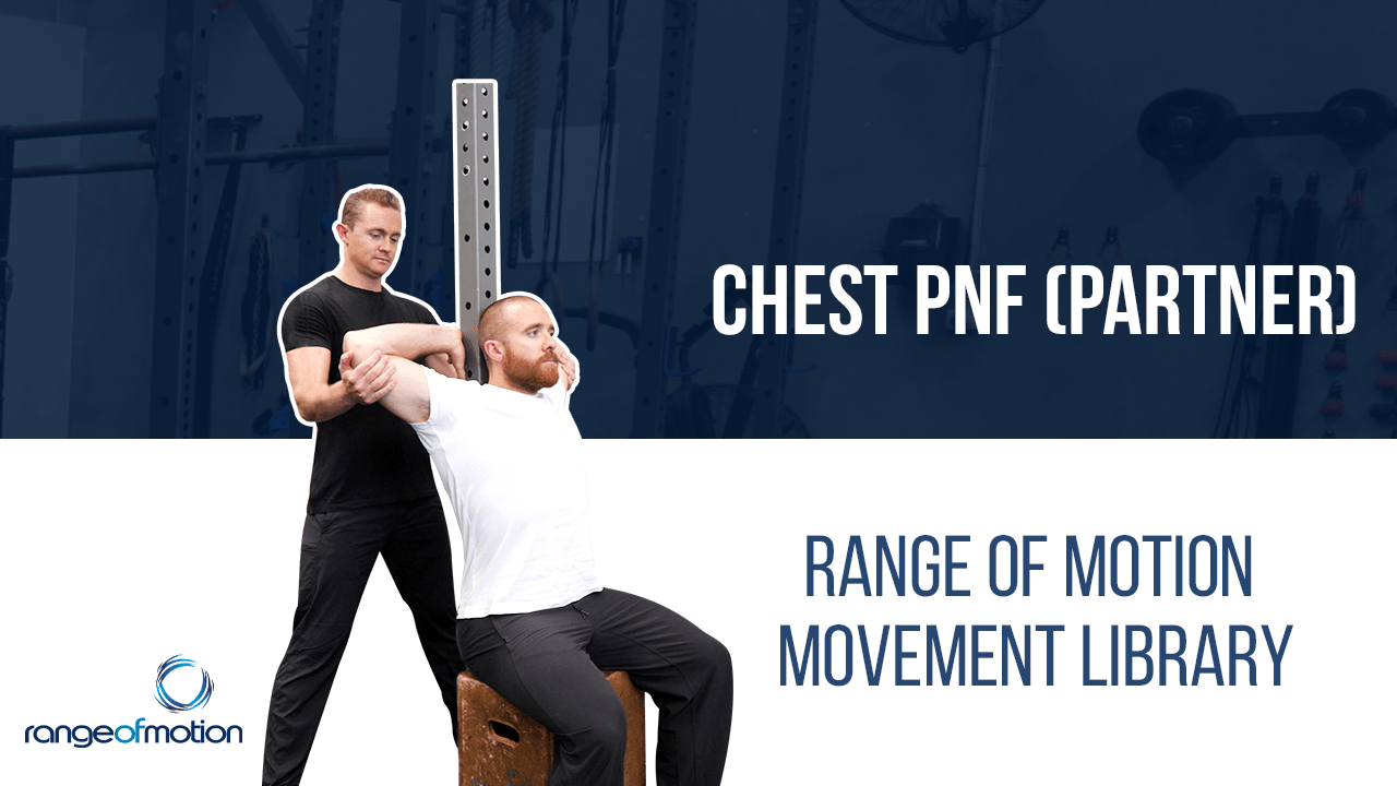 Chest PNF (partner) • Range Of Motion