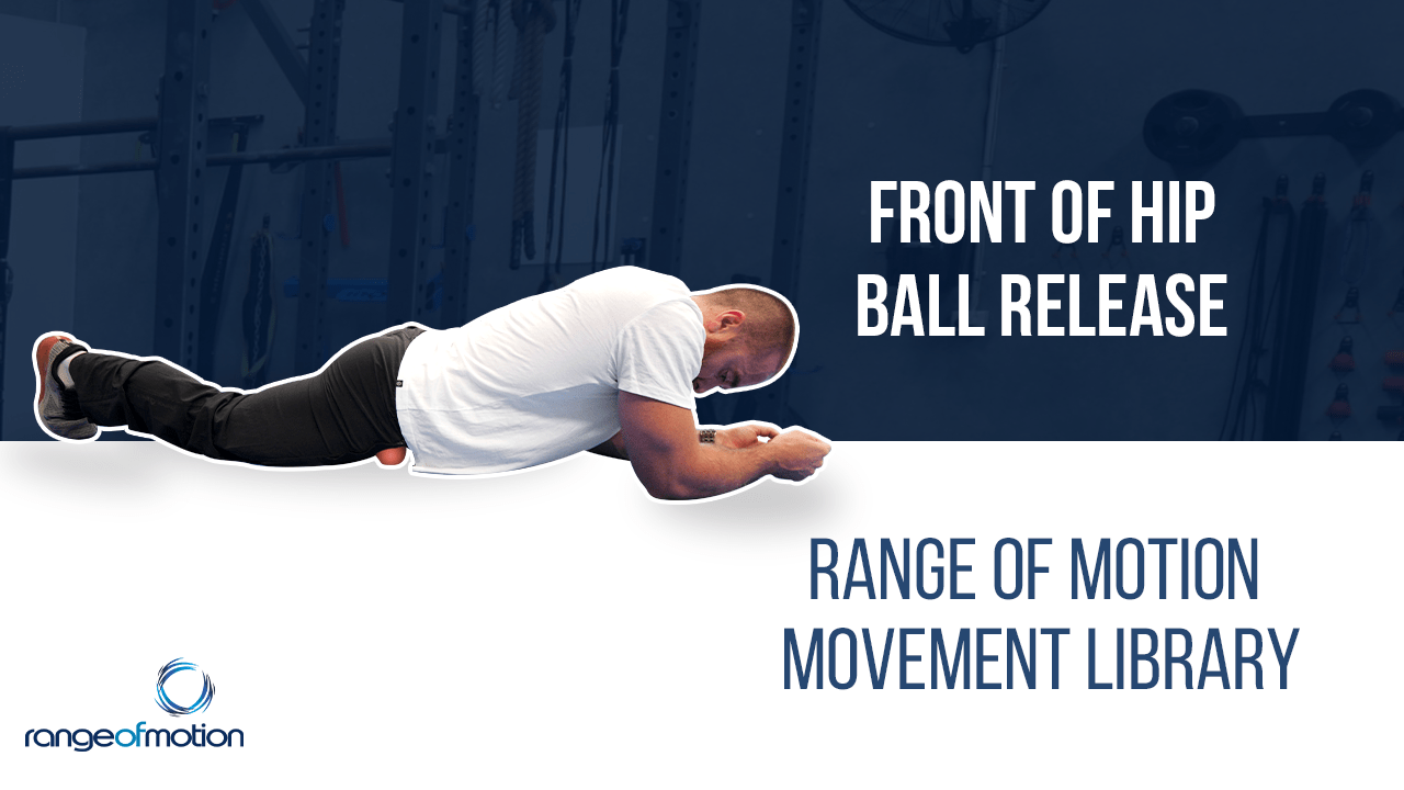 Front of Hip Ball Release • Range Of Motion