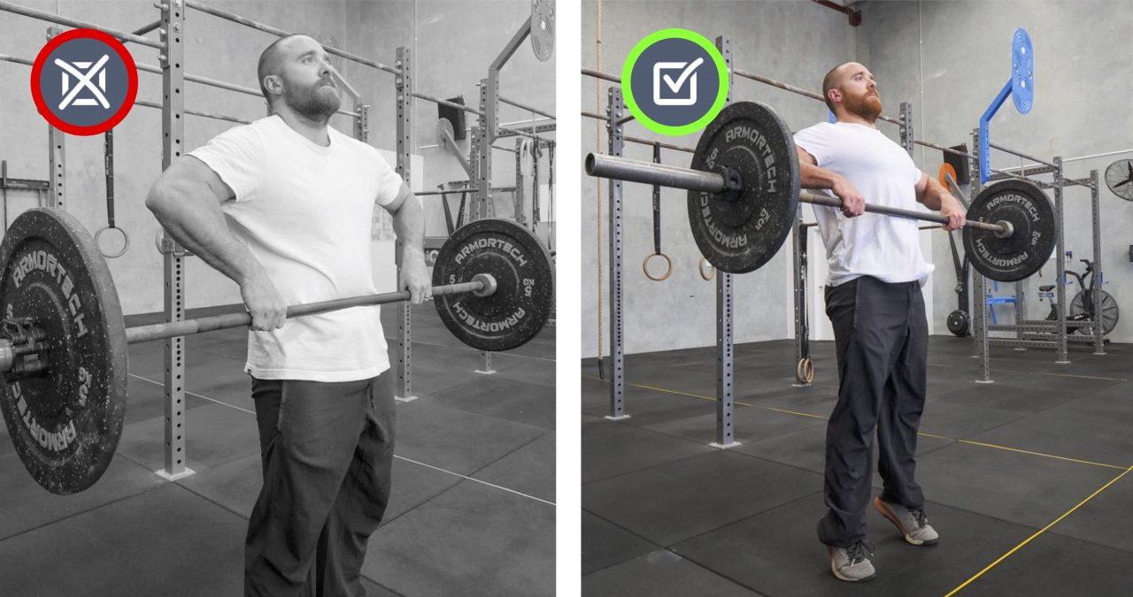 Shoulders rolled forward. Upward Pull Movement Therapy. • Range Of Motion