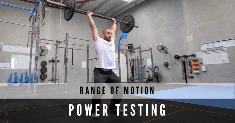 Range of Motion Testing • Range Of Motion